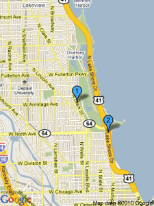 Chicago 3-day itinerary Map - Go Visit Chicago