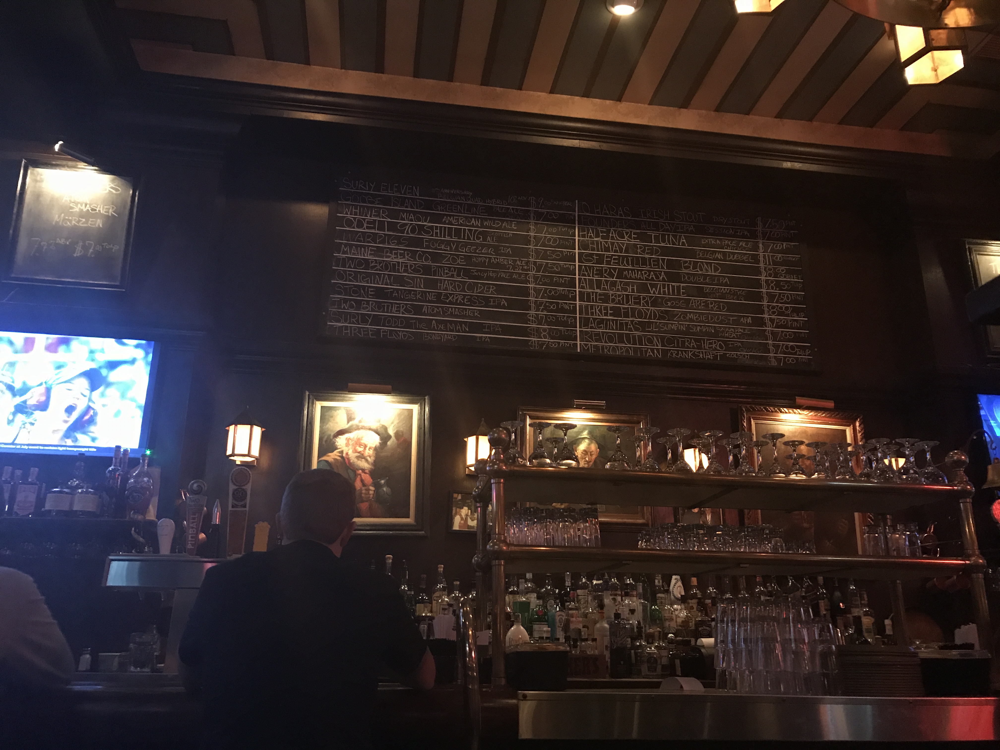Bar at Miller's Pub Chicago - Go Visit Chicago